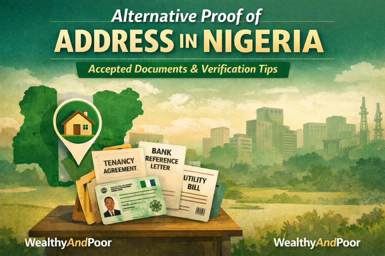 Alternative Proof of Address in Nigeria - Wealthyandpoor